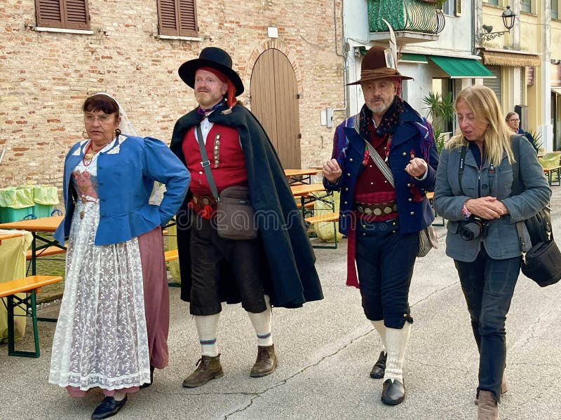 Pilgrims Visiting the Italian Town of Loreto, Italy Editorial Photo ...