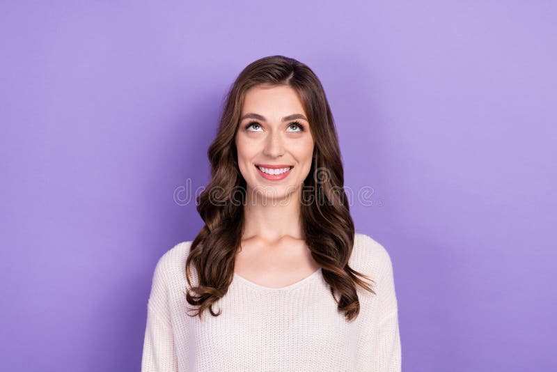 Photo Of Positive Good Mood Brunette Hairstyle Lady Toothy Beaming