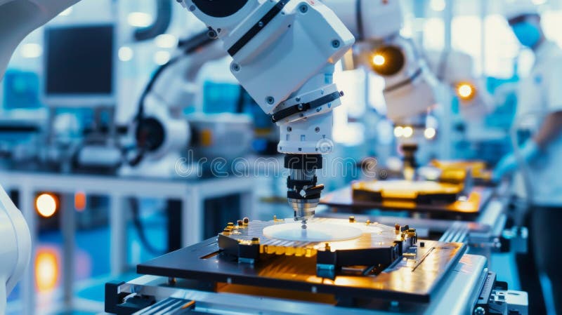 Photo of Process Making Circuit Board for Digital Devices, Laboratory ...