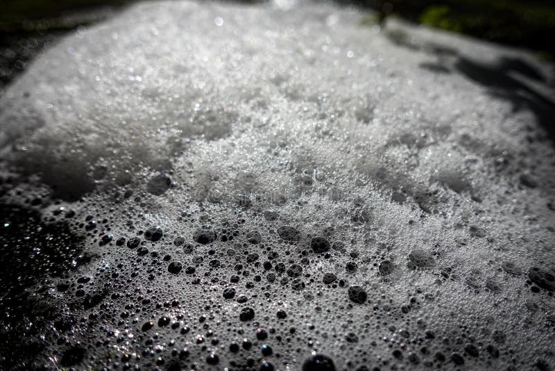 The Bubble Foam stock image. Image of puddle, abstract - 207068787