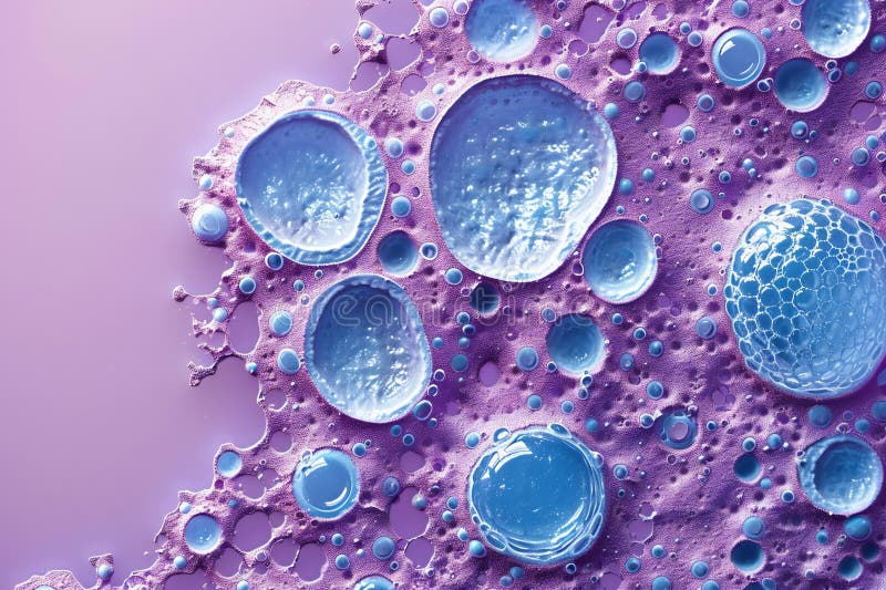 Photo of a Purple Wall with Tiny Bubbles on it, Captured Under an ...
