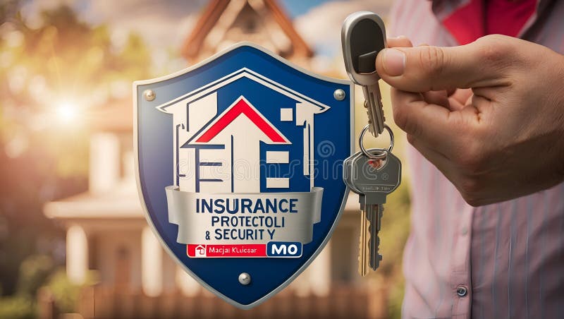 Photo Realistic As Homeowner with Keys and Shield Concept As an Image ...