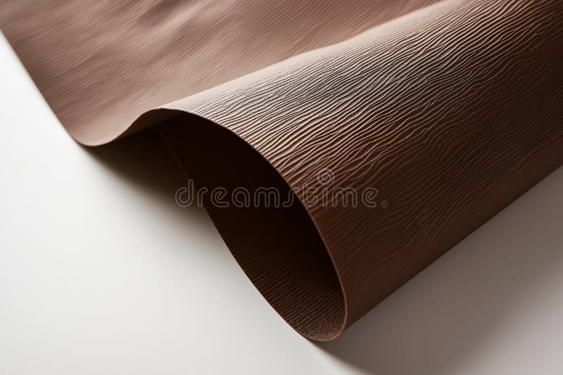 Photo-realistic Textured Paper in Mocha Mousse Color Stock Illustration ...