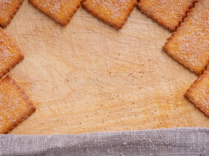 Rectangular Sugar Cookie stock image. Image of sprinkled - 14138769