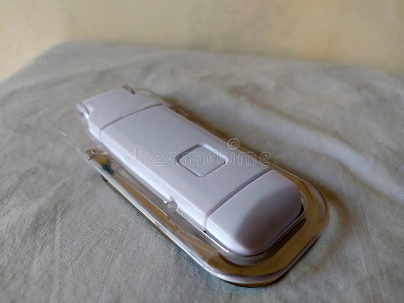 Rectangular White Portable Led Light Stock Photo - Image of electricity ...