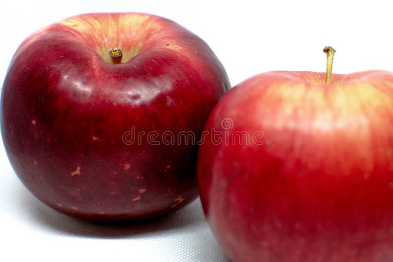 Photo of Red Apples. Fresh Apples on the Table Stock Photo - Image of ...