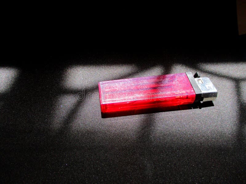 Red gas lighter stock photo. Image of text, lighter - 267484134