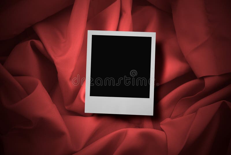 Photo on red satin stock photo. Image of backdrop, cloth - 2222546