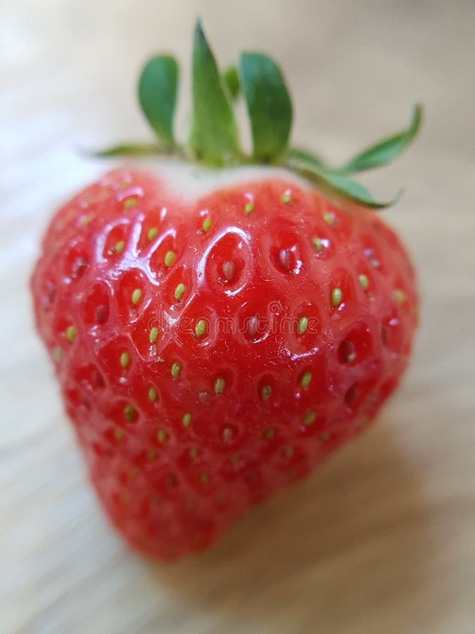 This is a Photo of a Red Strawberry, Sweet Taste Stock Photo - Image of ...