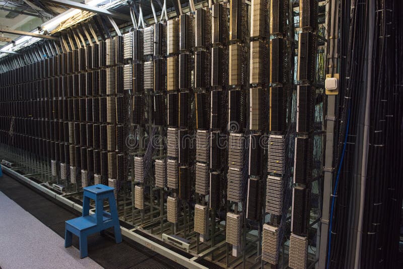 Retro telephone exchange stock image. Image of internet - 108461167