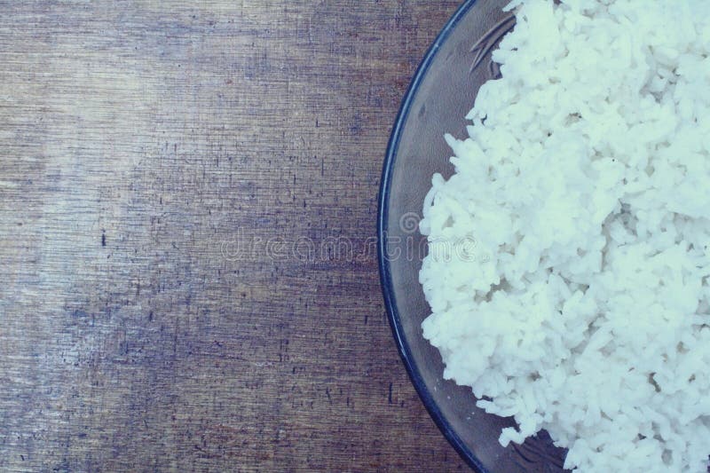 Photo of Rice and Food in a Bowl Stock Photo - Image of food, asia ...