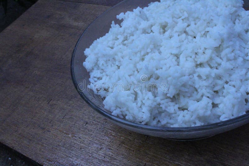 Photo of Rice and Food in a Bowl Stock Photo - Image of oriental ...