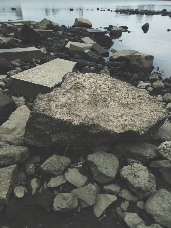 River bottom stock photo. Image of rocks, river, water - 104760404