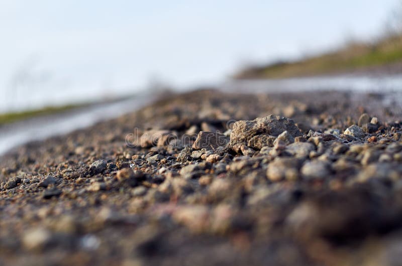 Road From Rubble. Texture Of Rubble Stock Photo - Image of closeup ...