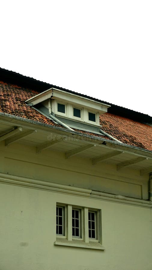 Photo of the Roof of a Dutch Heritage Building in Bandung, West Java ...