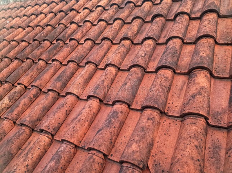 Photo of the Roof of the House in the Morning Stock Image - Image of ...