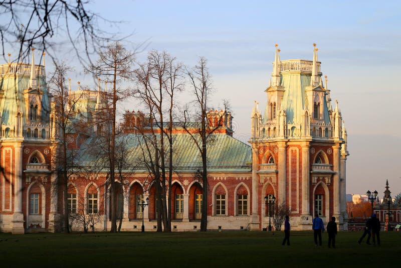 Photo of the Russian Palace in the Park Editorial Photography - Image ...