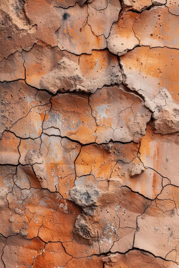 Photo of Rustic Clay Texture with Rough Natural Surfaces Stock ...