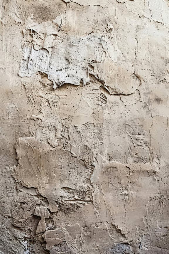 Photo of Rustic Plaster Texture with Rough Textured Finish Stock ...