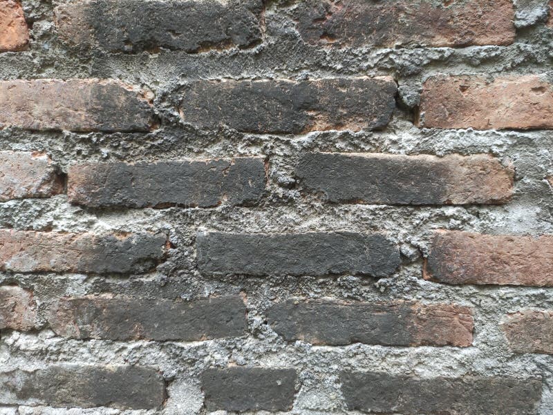 Photo of a Scorched Red Brick Building Engulfed in Flames Stock Image ...