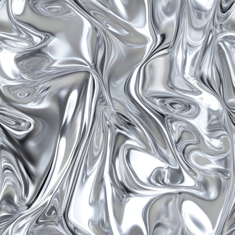 Photo of a Seamless Polished Aluminum Texture, Glossy Surface Stock ...