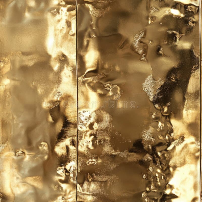 Photo of a Seamless Polished Brass Texture, Golden Tones Stock Image ...