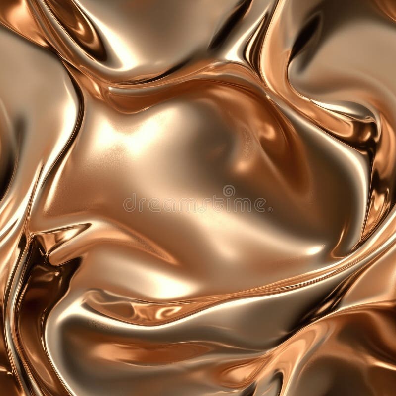 Photo of a Seamless Polished Bronze Texture, Smooth Surface Stock Photo ...