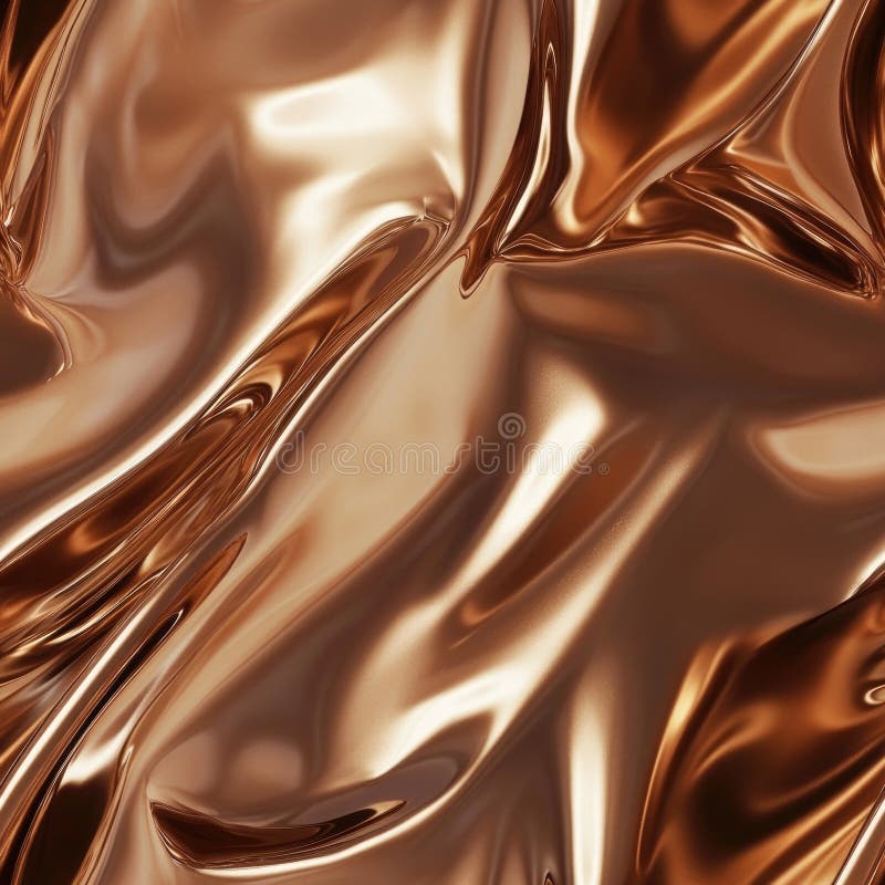 Photo of a Seamless Polished Bronze Texture, Smooth Surface Stock Photo ...