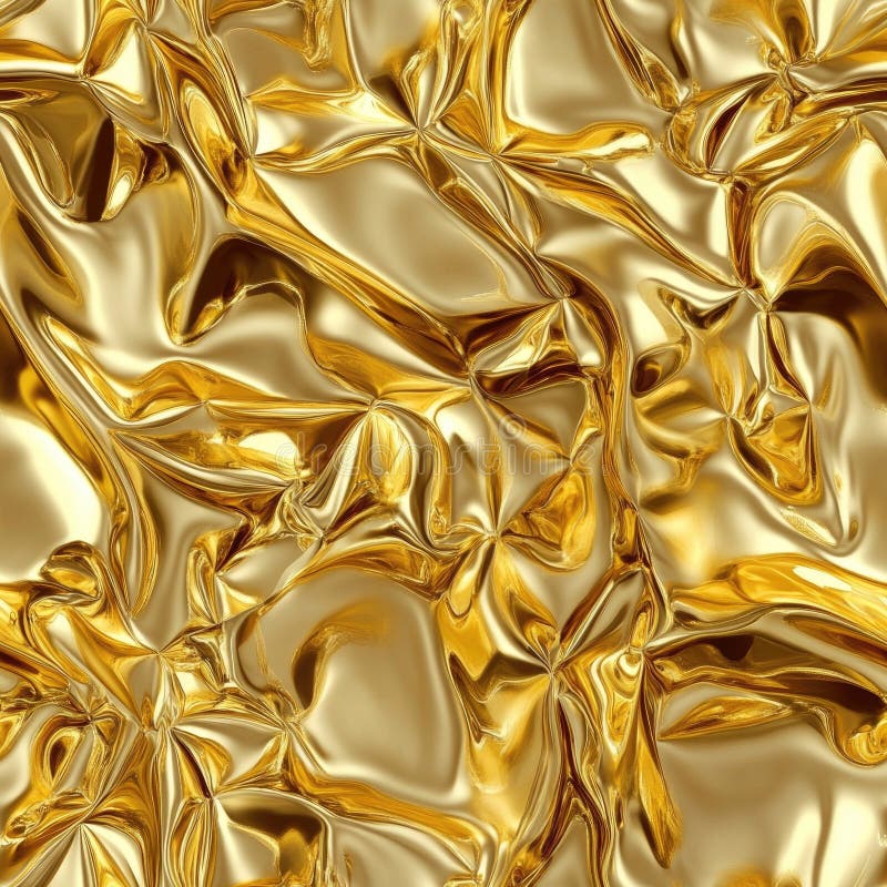 Photo of a Seamless Polished Gold Texture Stock Image - Image of high ...