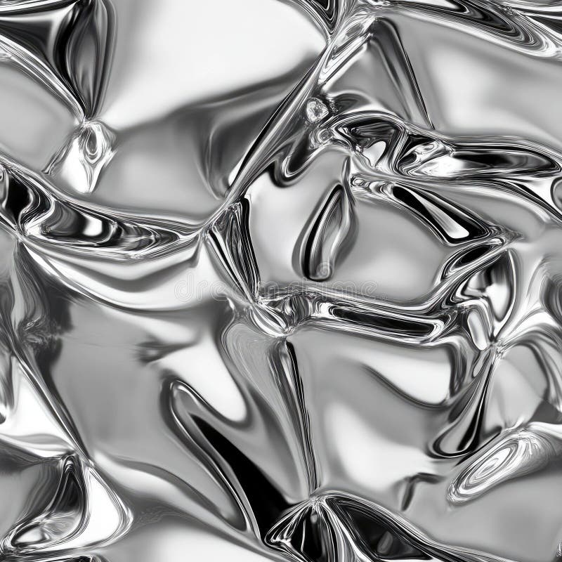 Photo of a Seamless Polished Metal Texture Stock Image - Image of space ...