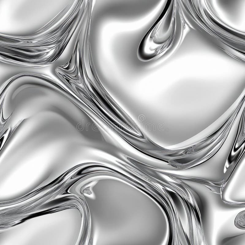 Photo of a Seamless Polished Metal Texture Stock Image - Image of ...