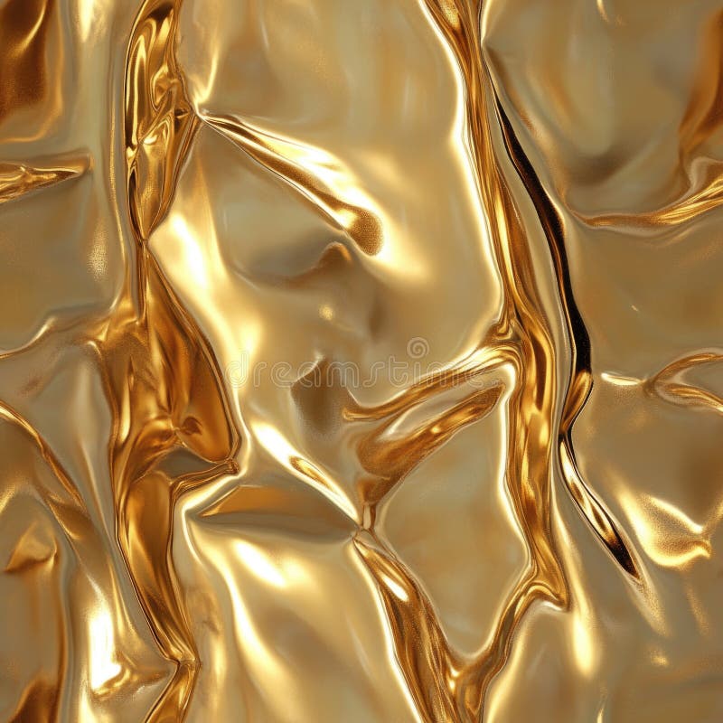 Photo of a Seamless Smooth Gold Texture Stock Photo - Image of abstract ...