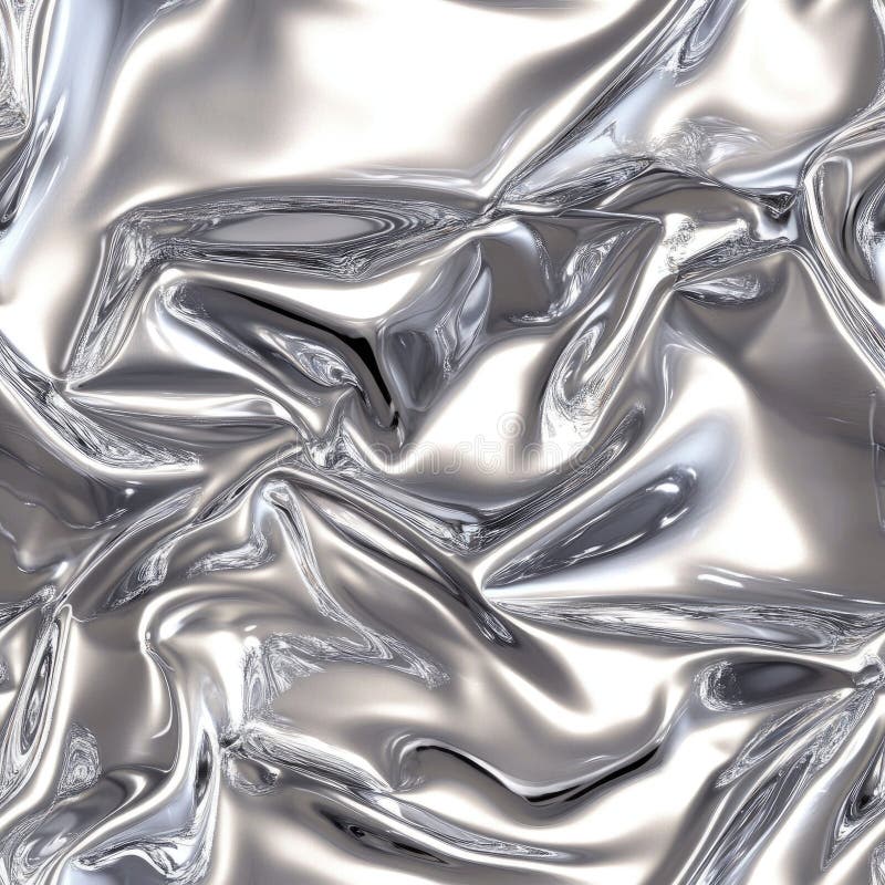 Photo of a Seamless Smooth Silver Texture Stock Photo - Image of tile ...