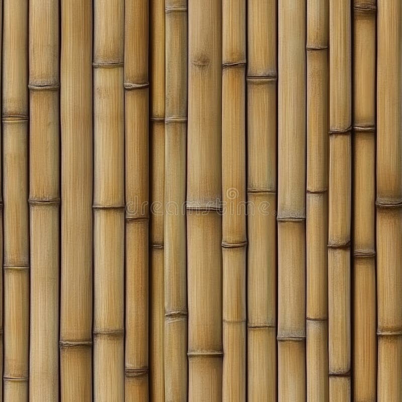 Photo of a Seamless Texture of Bamboo Wood, Fine Grain Stock Photo ...