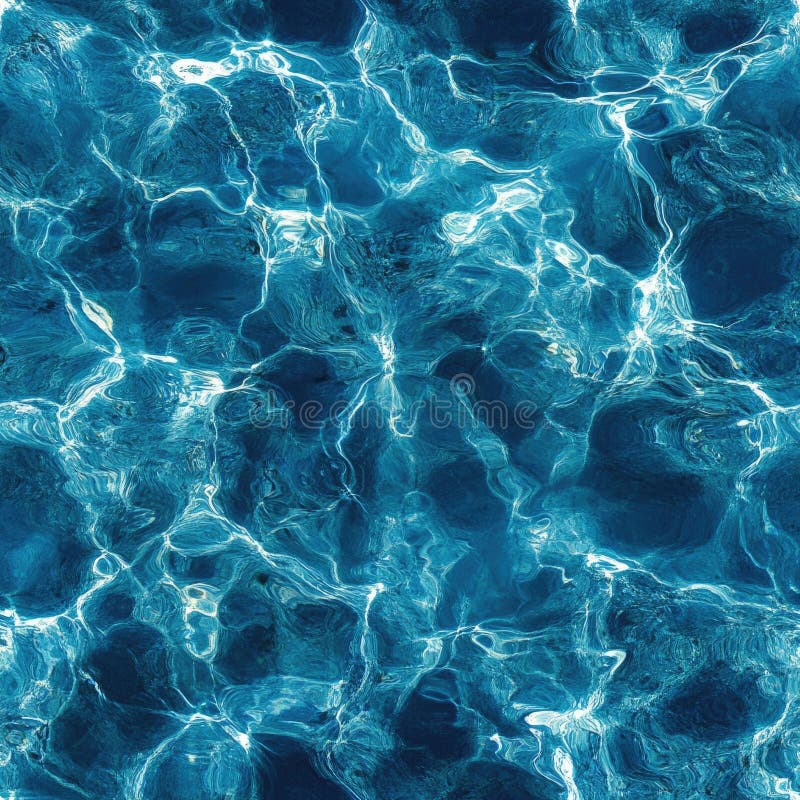 Photo of a Seamless Texture of Calm Bay Water Top View Stock Photo ...