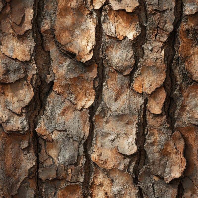 Photo of a Seamless Texture of Cedar Tree Bark Stock Image - Image of ...