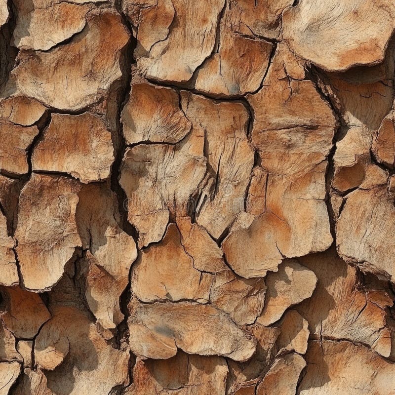Photo of a Seamless Texture of Cedar Tree Bark Stock Image - Image of ...