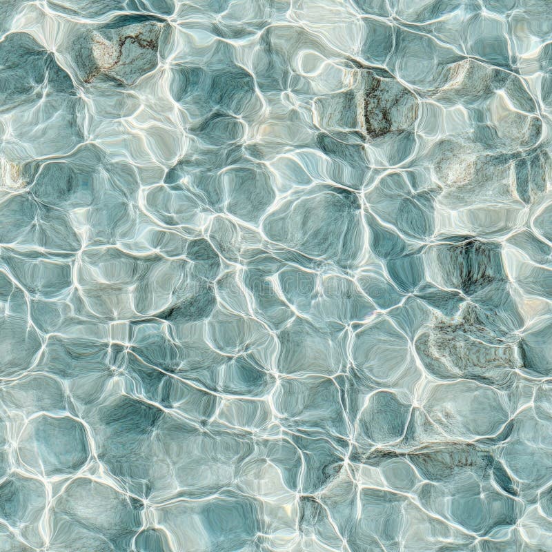 Photo of a Seamless Texture of Clear Lagoon Water Stock Image - Image ...