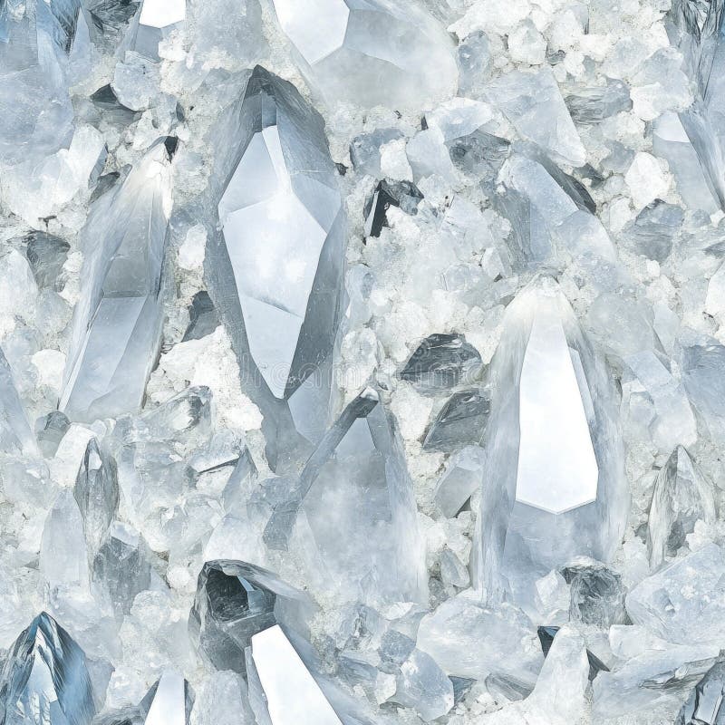 Photo of a Seamless Texture of Crystal Quartz Stock Photo - Image of ...
