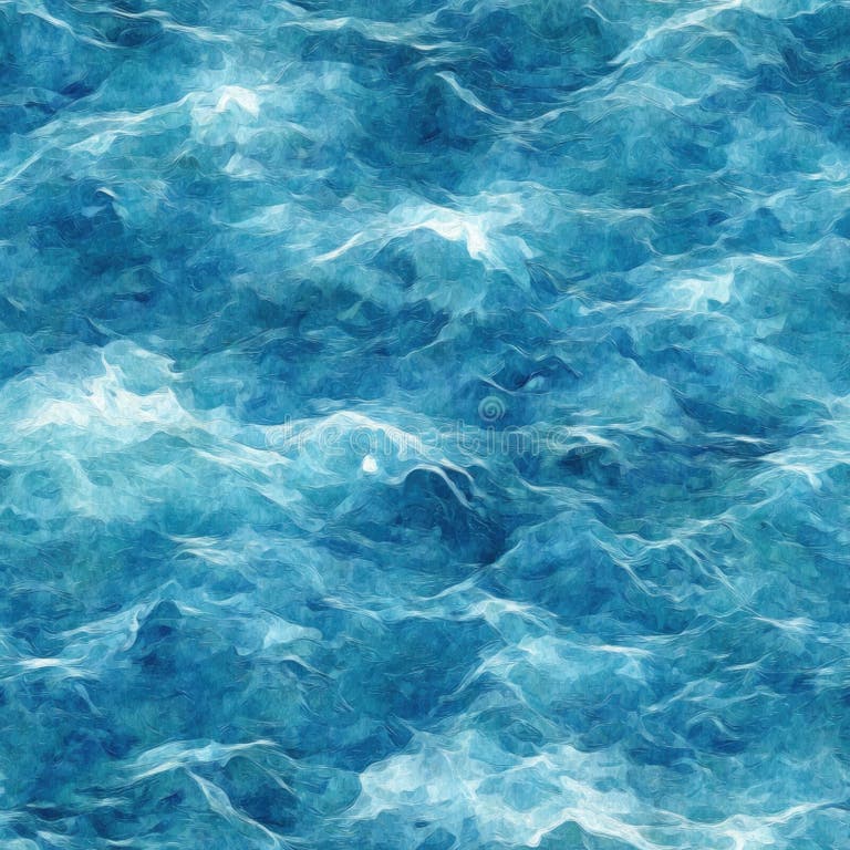Photo of a Seamless Texture of Deep Ocean Water Stock Photo - Image of ...