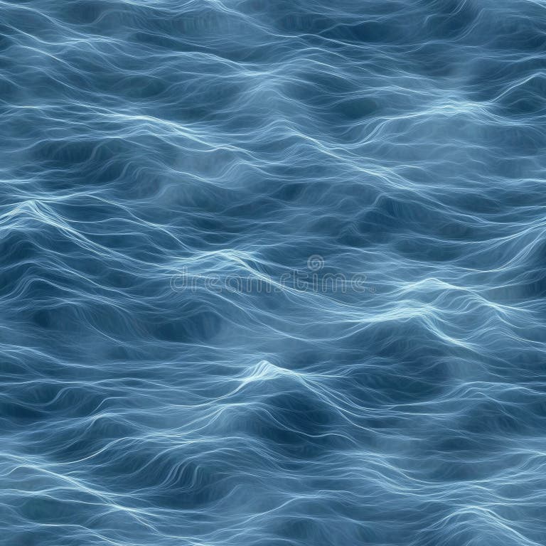 Photo of a Seamless Texture of Deep Ocean Water Stock Image - Image of ...