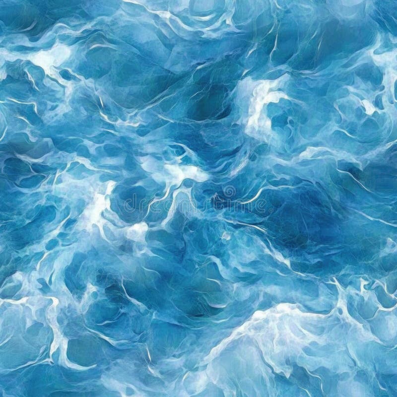 Photo of a Seamless Texture of Flowing Ocean Water Stock Image - Image ...
