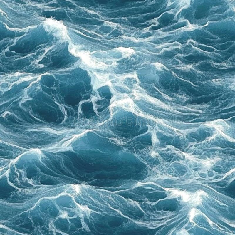 Photo of a Seamless Texture of Gentle Ocean Waves Stock Photo - Image ...