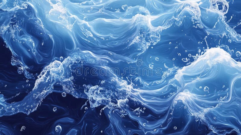 Photo of a Seamless Texture of Gentle Water Currents Stock Image ...