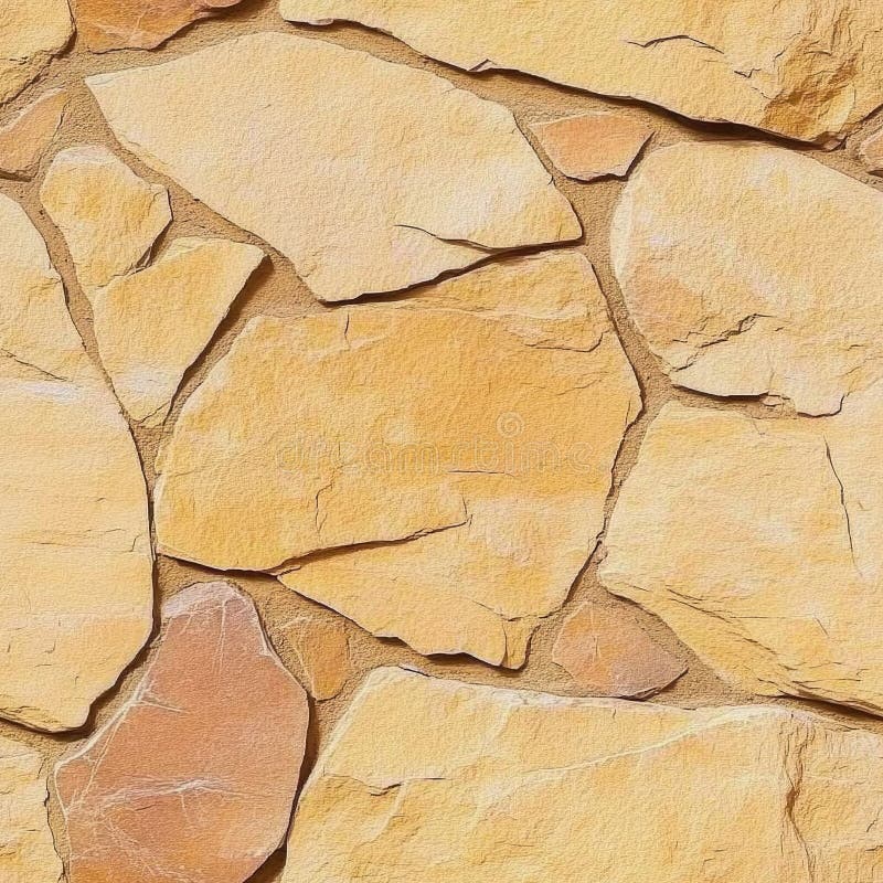 Photo of a Seamless Texture of Golden Sandstone Stock Image - Image of ...