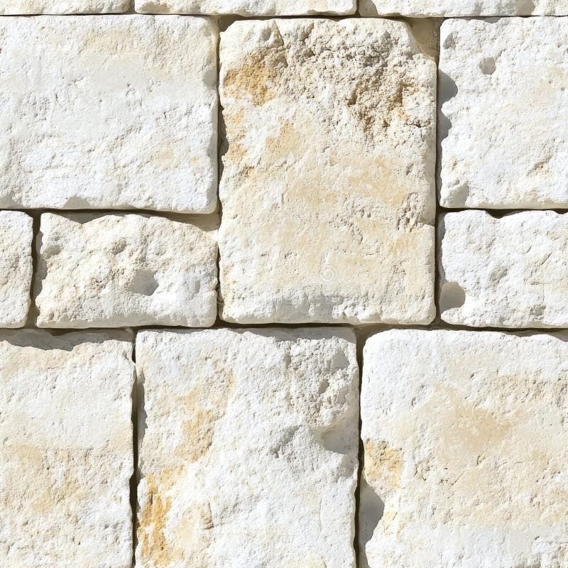 Photo of a Seamless Texture of Light Limestone Stock Image - Image of ...