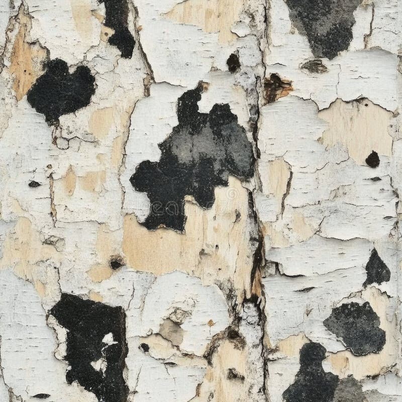 Photo of a Seamless Texture of Paper Birch Bark Stock Photo - Image of ...