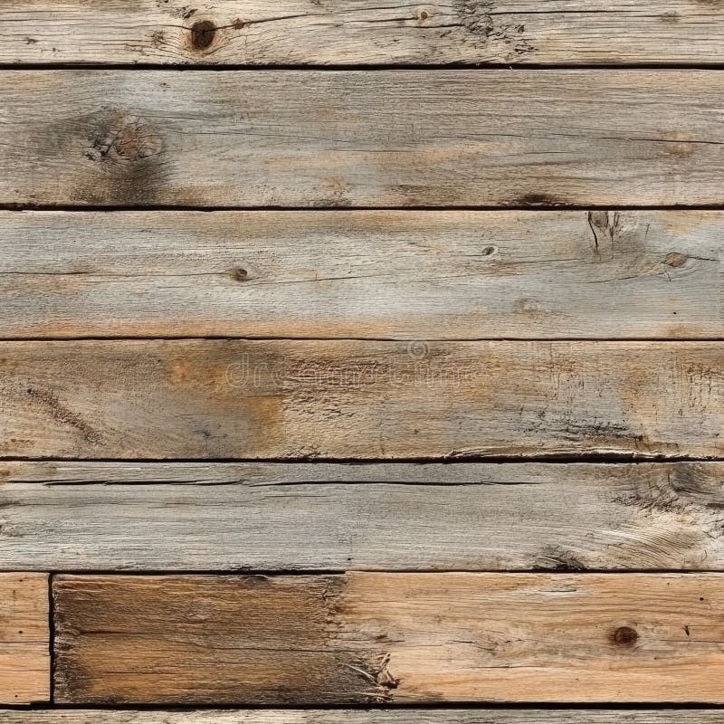 Photo of a Seamless Texture of Reclaimed Wood Stock Image - Image of ...