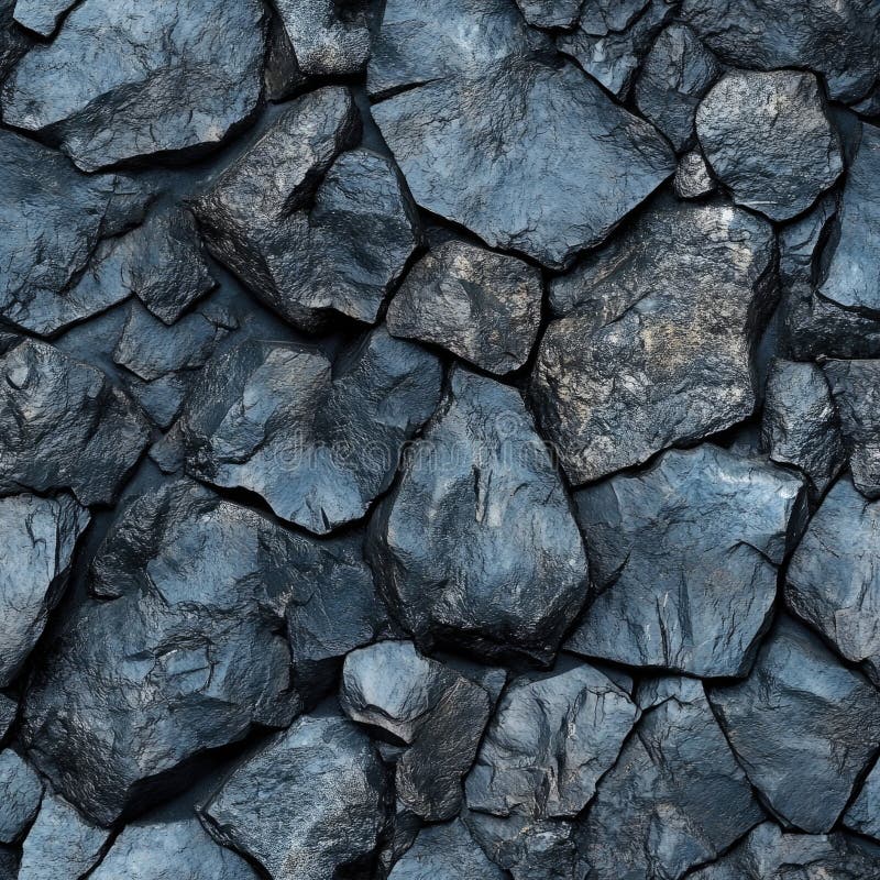Photo of a Seamless Texture of Rough Basalt Stock Image - Image of ...