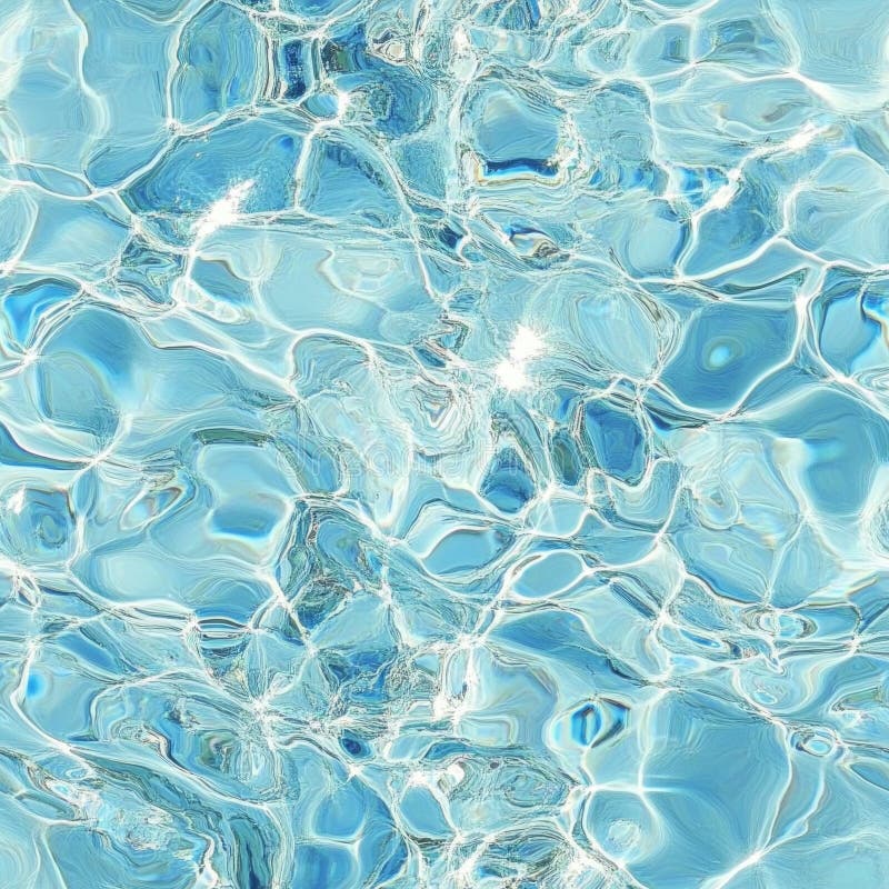 Photo of a Seamless Texture of Sparkling Pool Water Stock Photo - Image ...